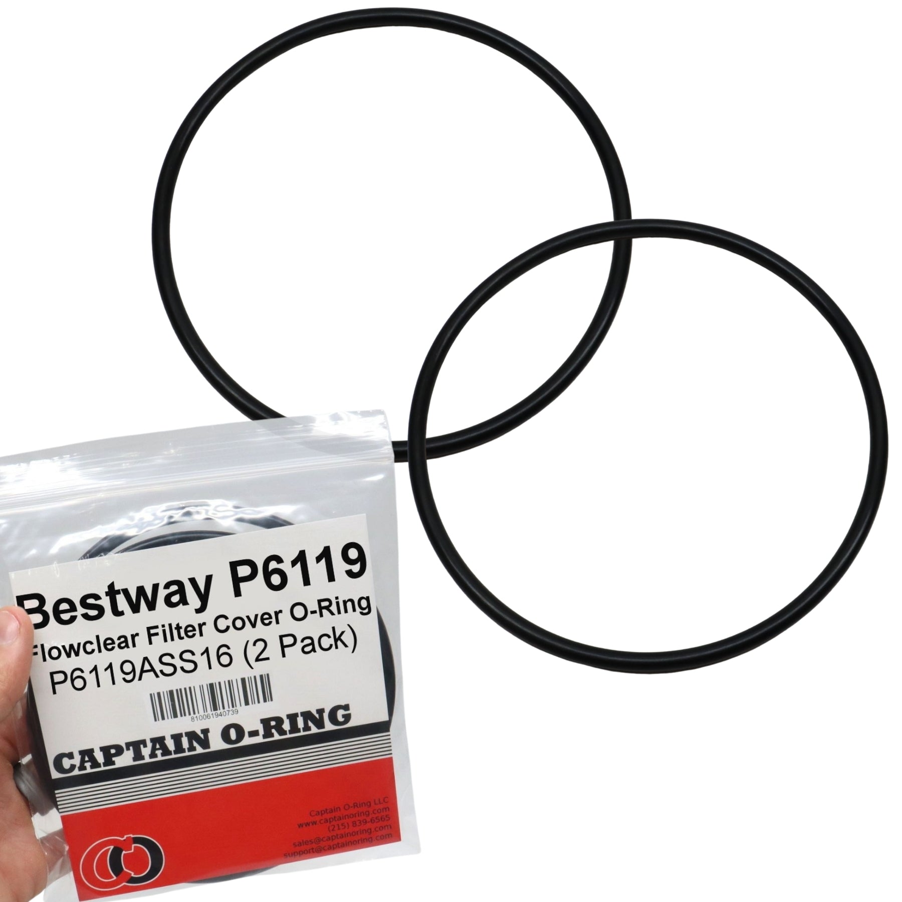 Captain O-Ring Replacement P6119 O-Ring for Bestway Flowclear Pump ...