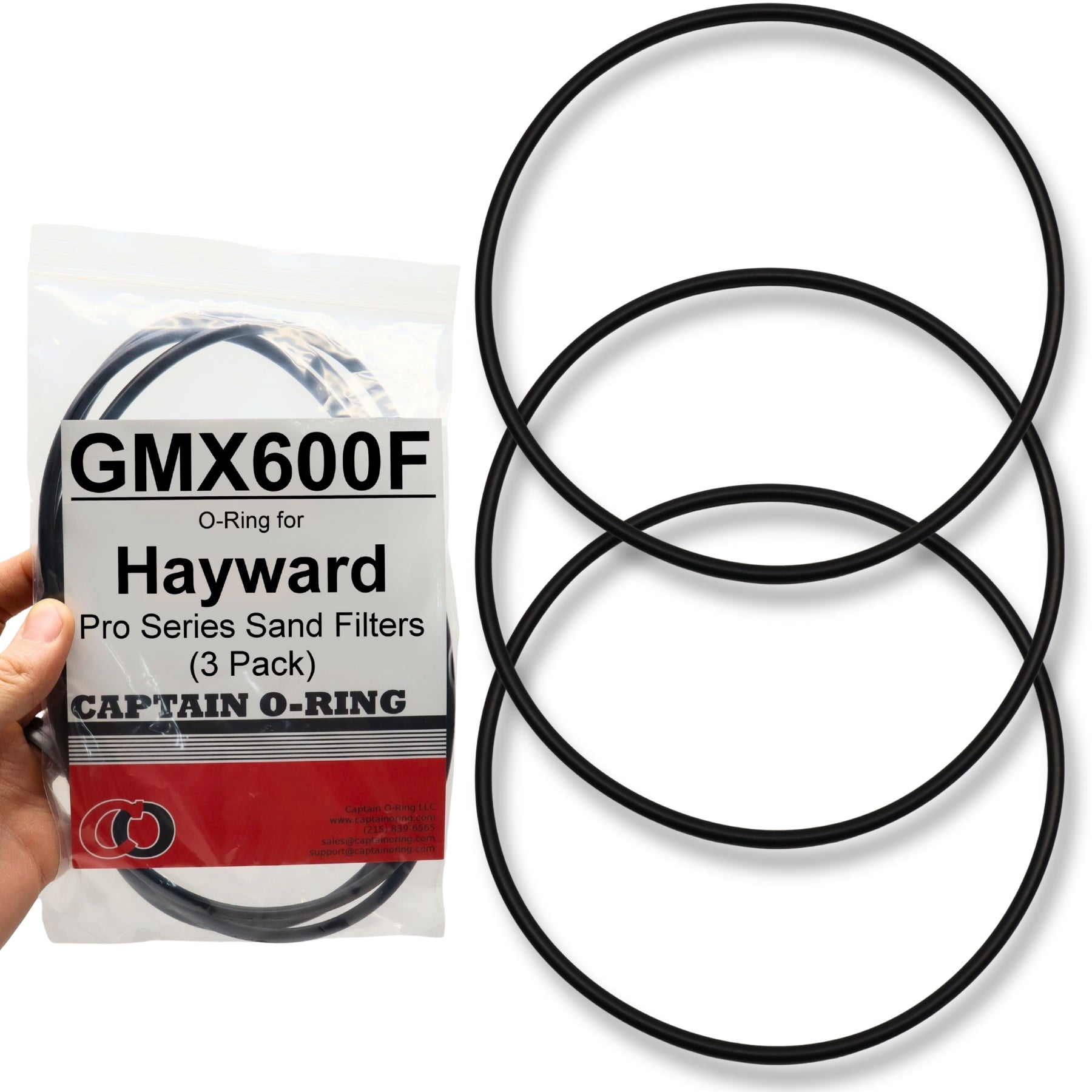 Captain O-Ring – Replacement GMX600F O-Rings for Hayward Pro Series ...
