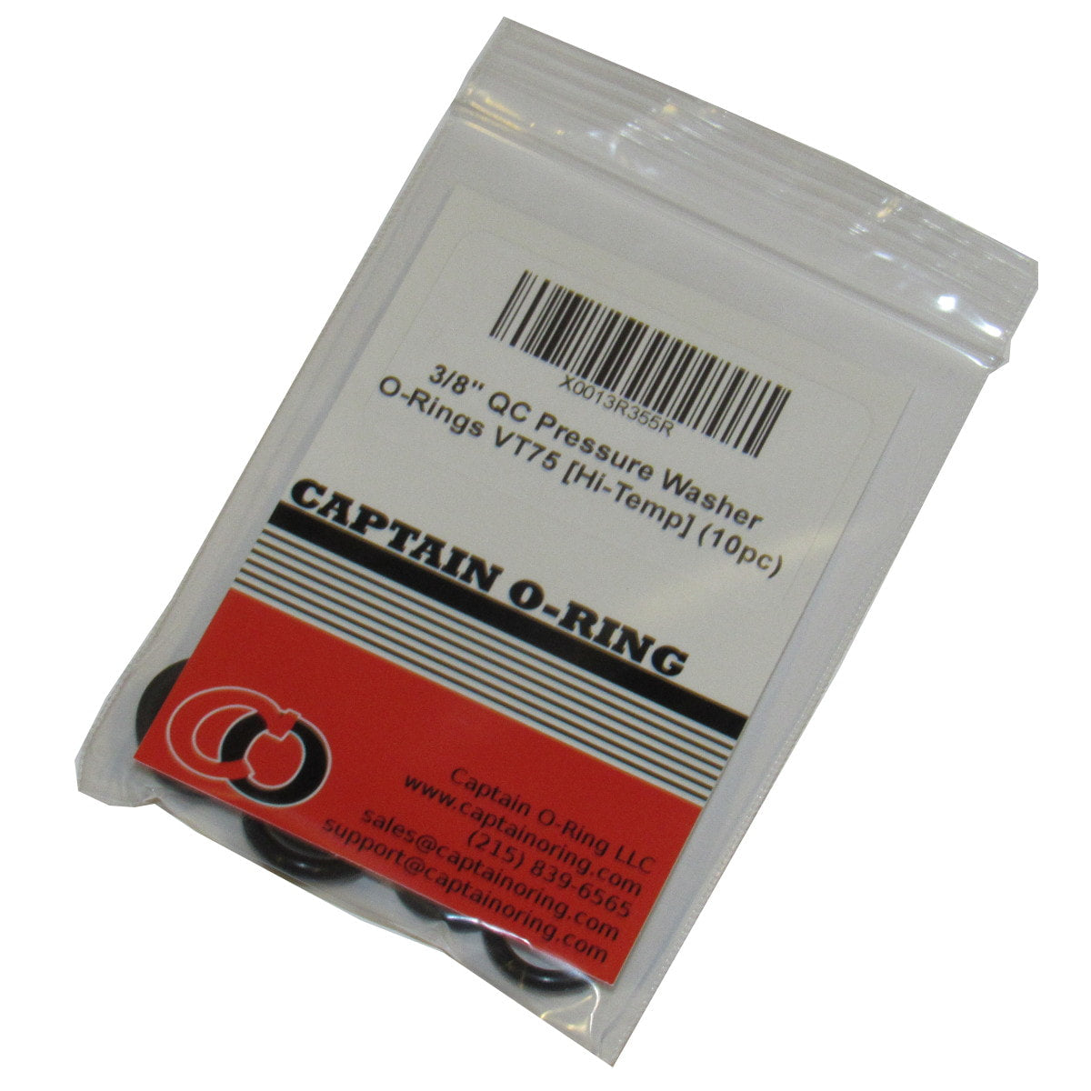 Pressure Washer O-Rings for 3/8" Quick Coupler, High Temperature Viton ...