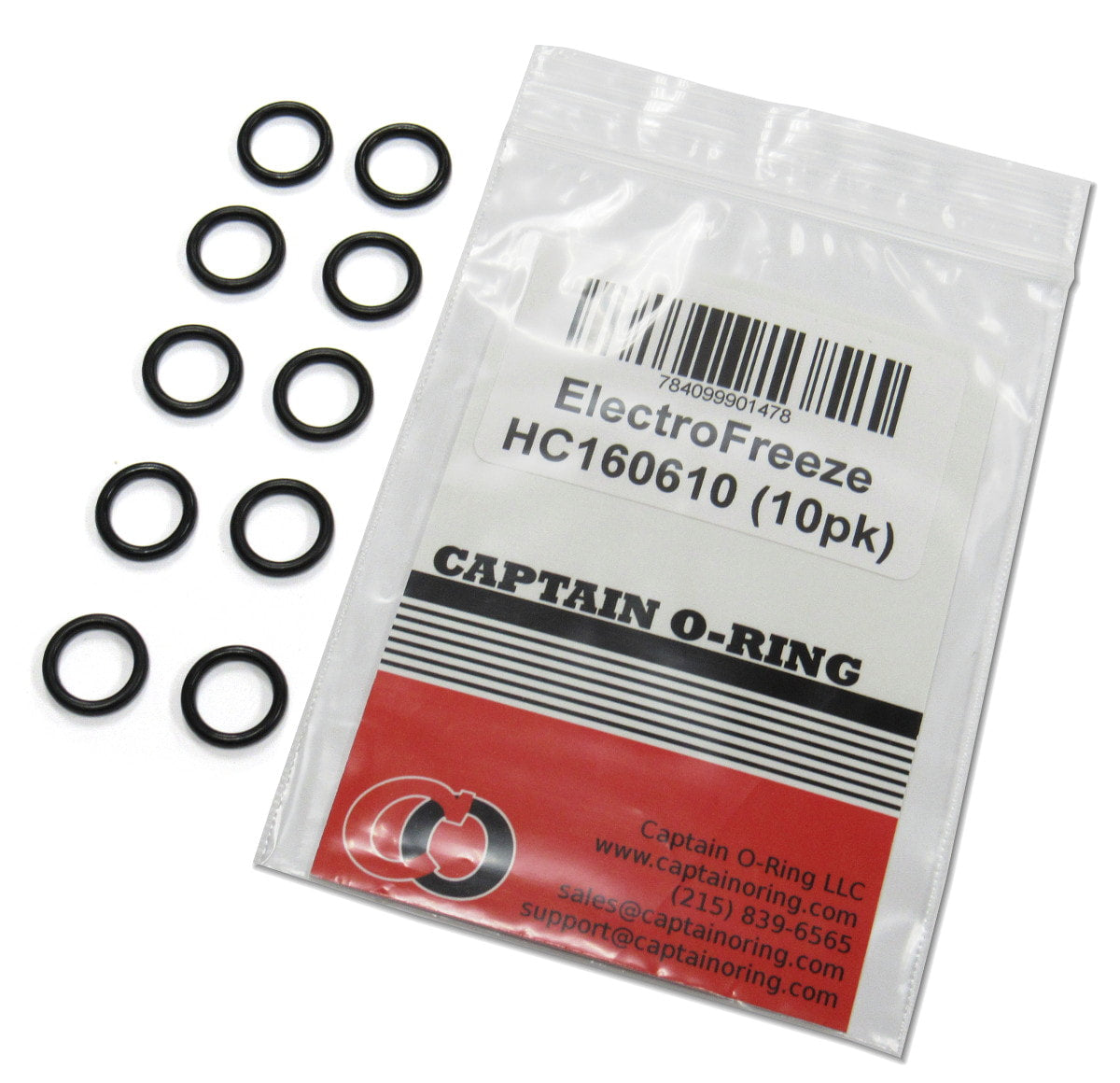 Electro Freeze HC160610 O-Rings (10 Pack) – Captain O-Ring
